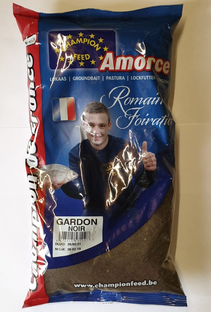 AMORCE CHAMPION FEED CHAMPION DE FRANCE GARDON NOIR - J-Peche